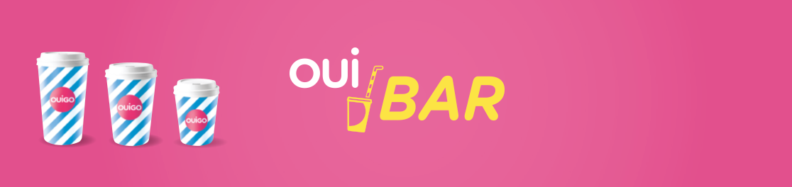 OUIBAR: el nuevo servicio de bar y cafetería a bordo | OUIGO